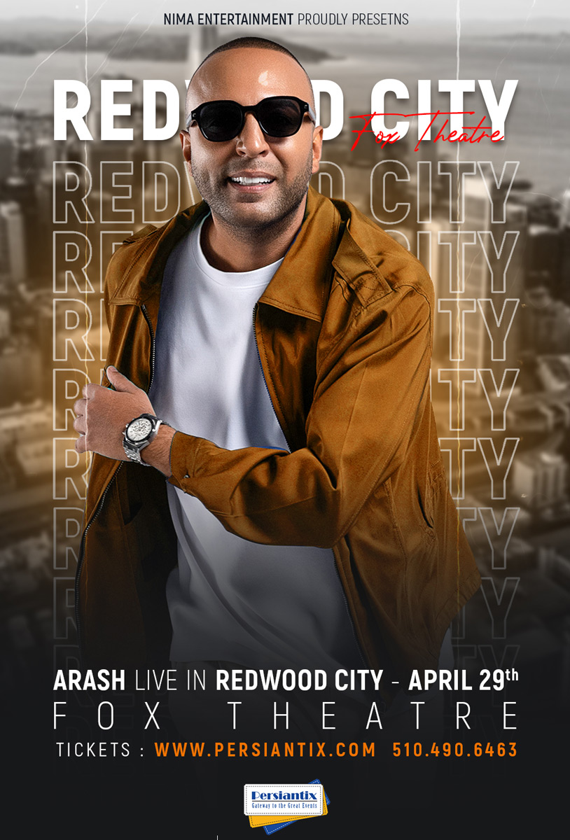 Arash Live in Concert – REDWOOD CITY - persiantix persiantix